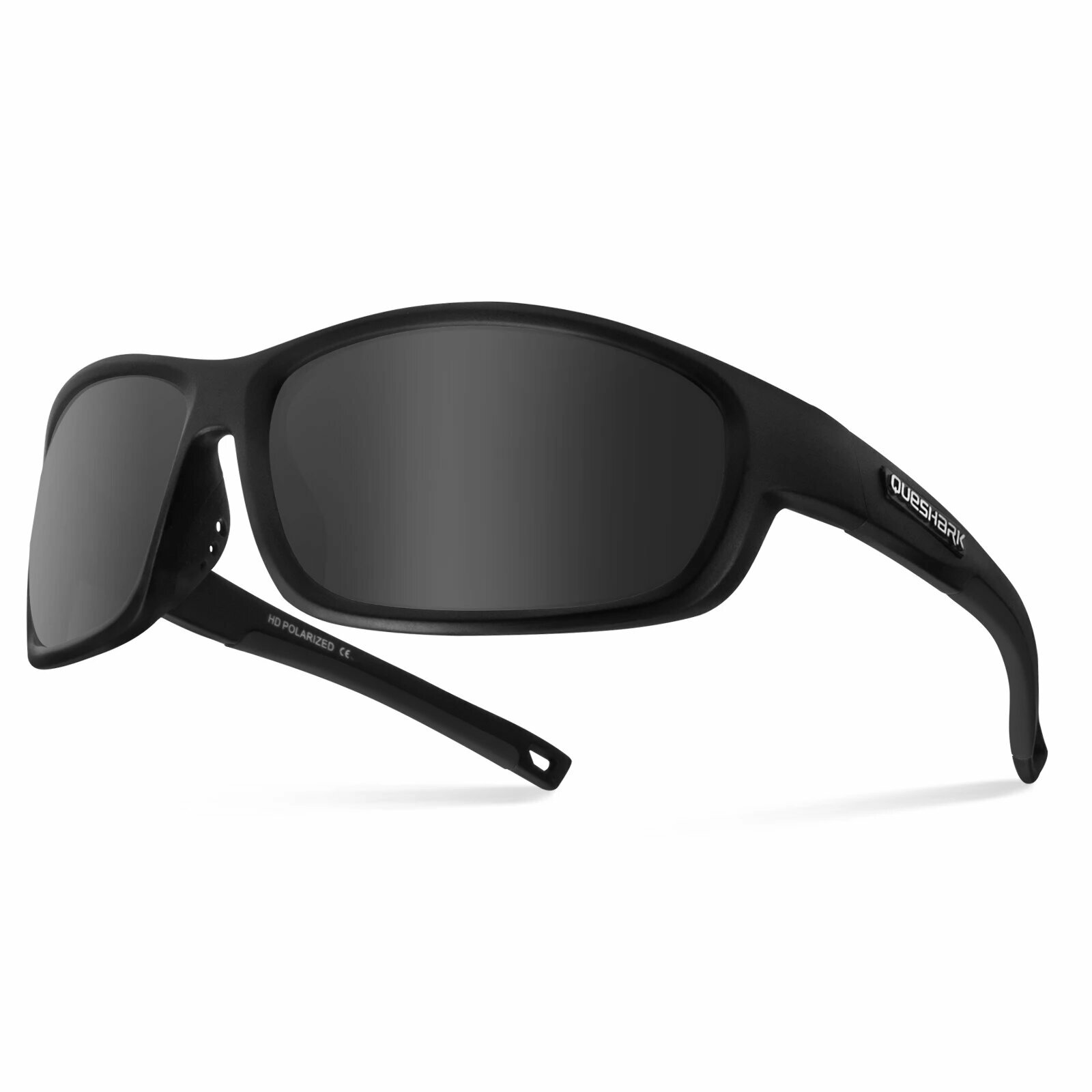QUESHARK поляризационные очки QE36 Серый, Black Grey