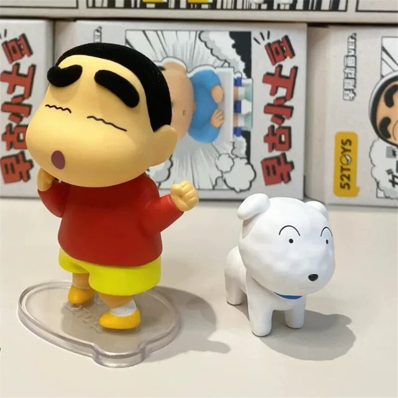 52toys Крэйон Шин-чан Ранний Картофель Ой Фигурка Нераспечатанная Упаковка Коллекционная для Детей