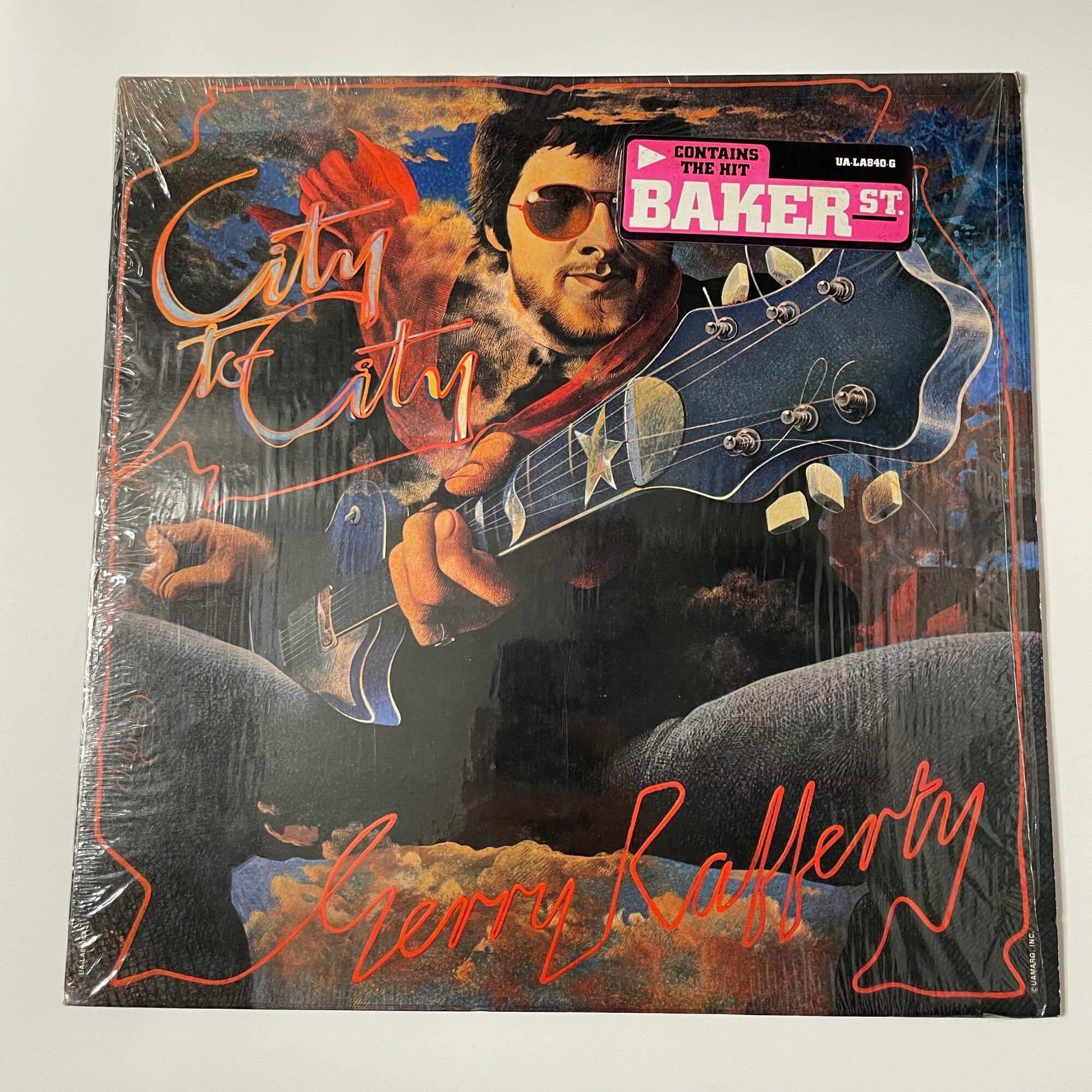 Винтажная виниловая пластинка LP Gerry Rafferty City To City (США 1978) Baker Street