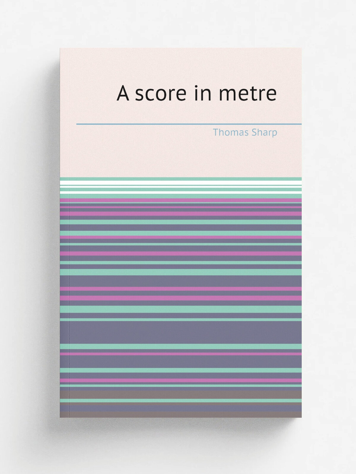A score in metre | Thomas Sharp | Репринт