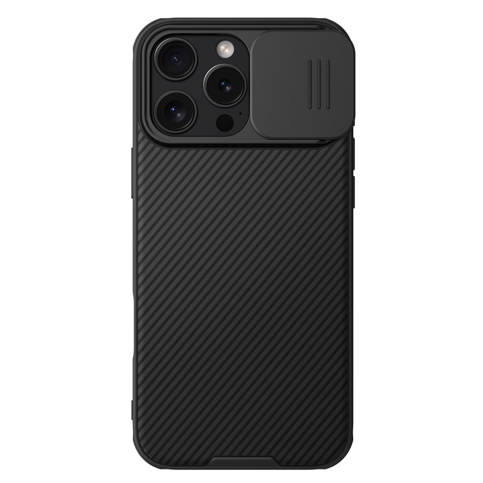 Усиленный чехол с сдвижной шторкой для камеры от Nillkin для iPhone 16 Pro Max, серия CamShield Pro Case