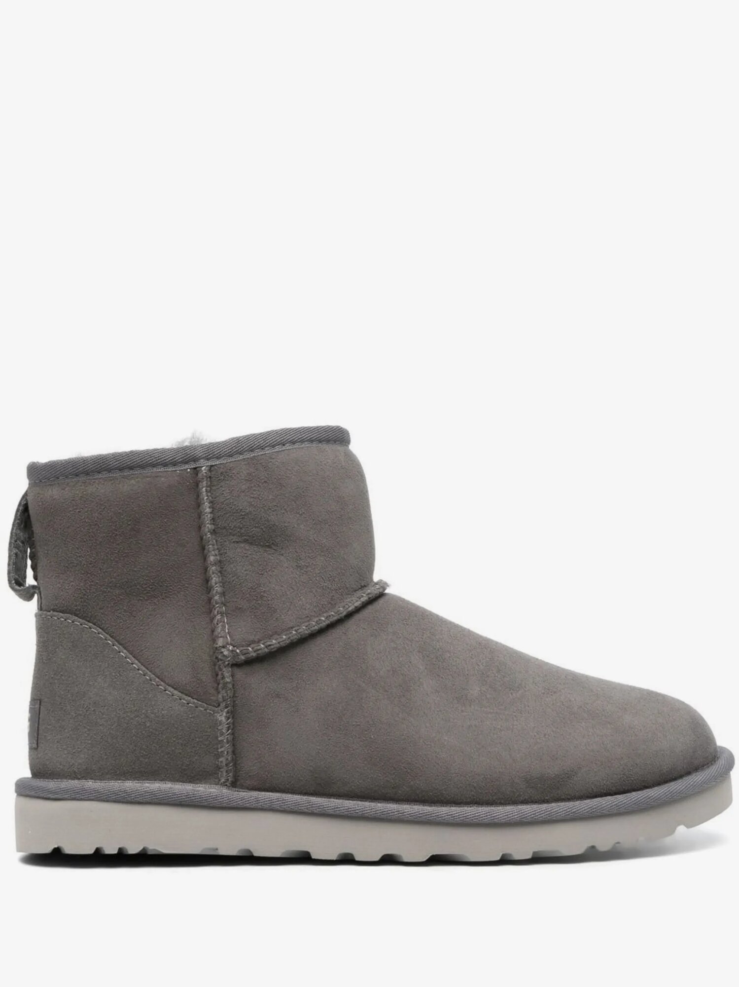 Ботинки UGG Classic Mini, размер 8 US, серый