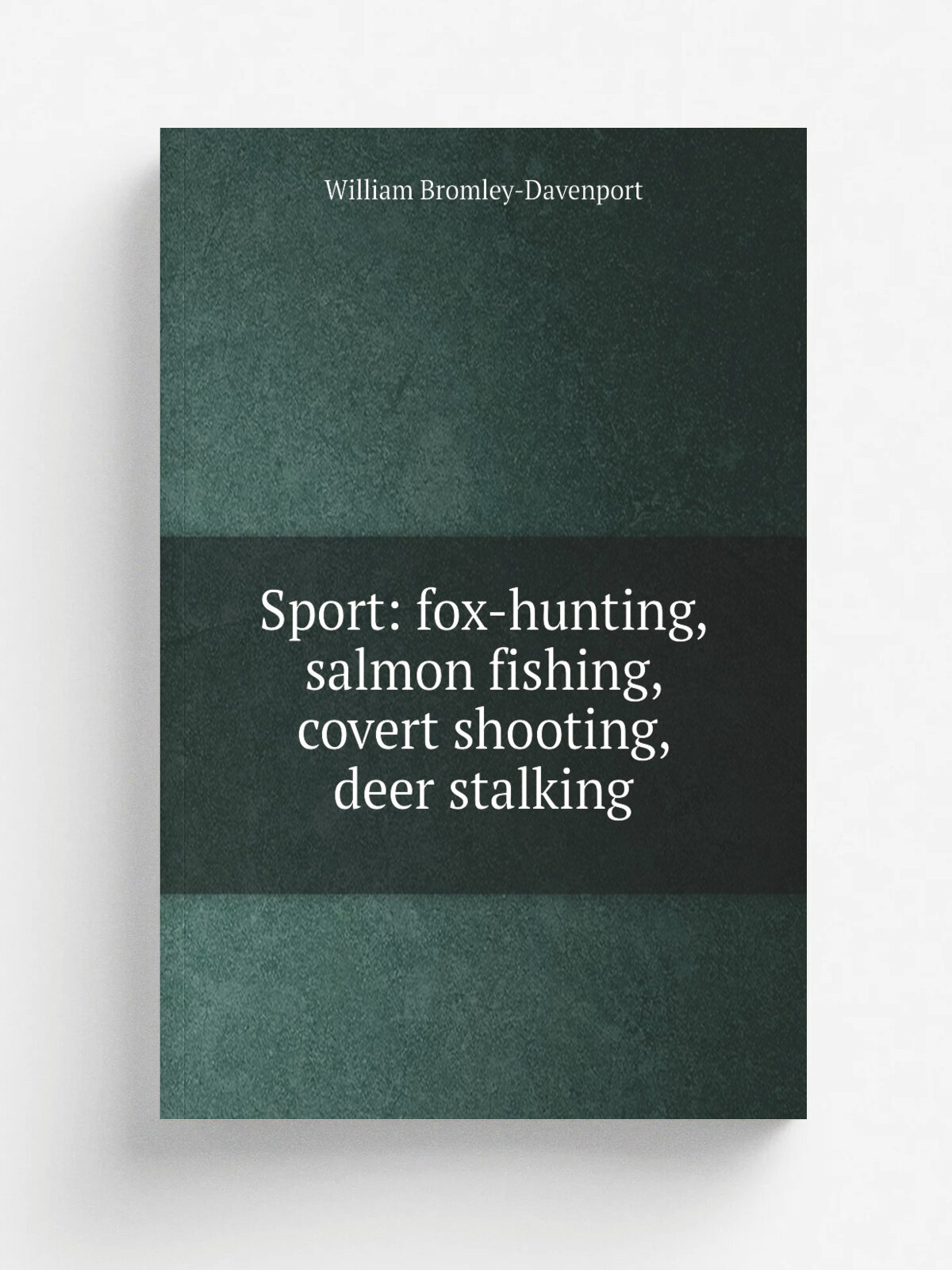 Sport: fox-hunting, salmon fishing, covert shooting, deer stalking