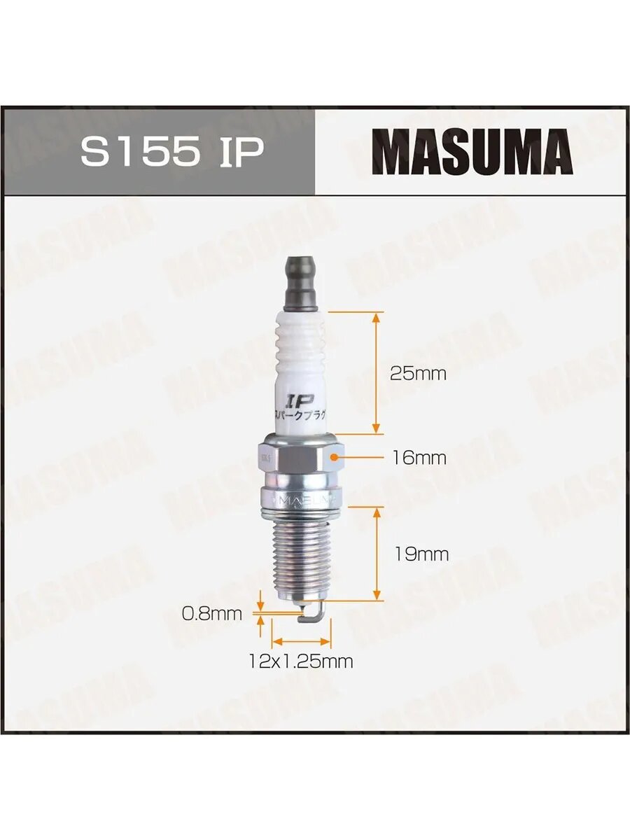 Свеча зажигания Iridium и Platinum (IKR9J8)