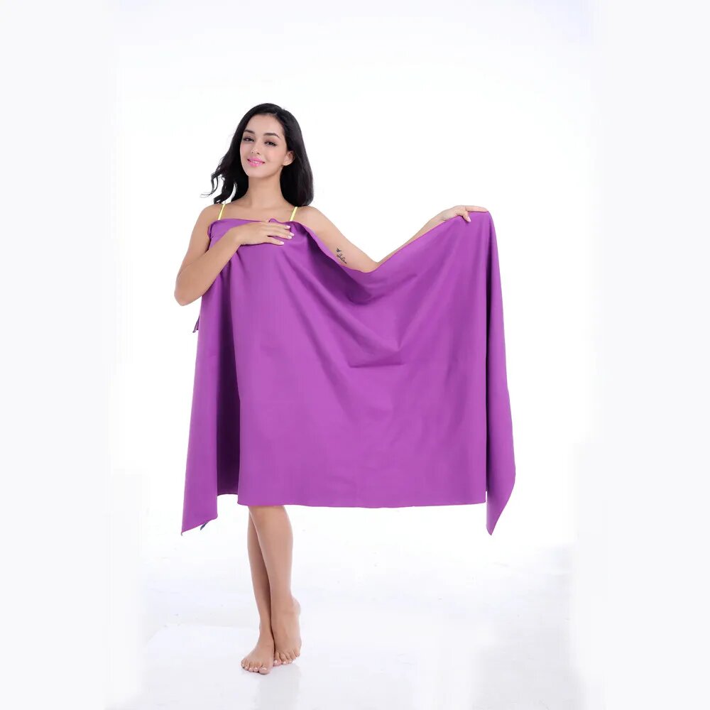 Полотенце Zipsoft из микрофибры Синий, 90x180cm, Navy Blue — фото 1