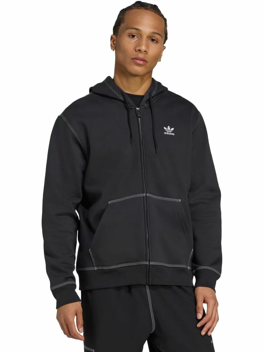 Толстовка спортивная Essentials Trefoil Full-Zip Hoodie