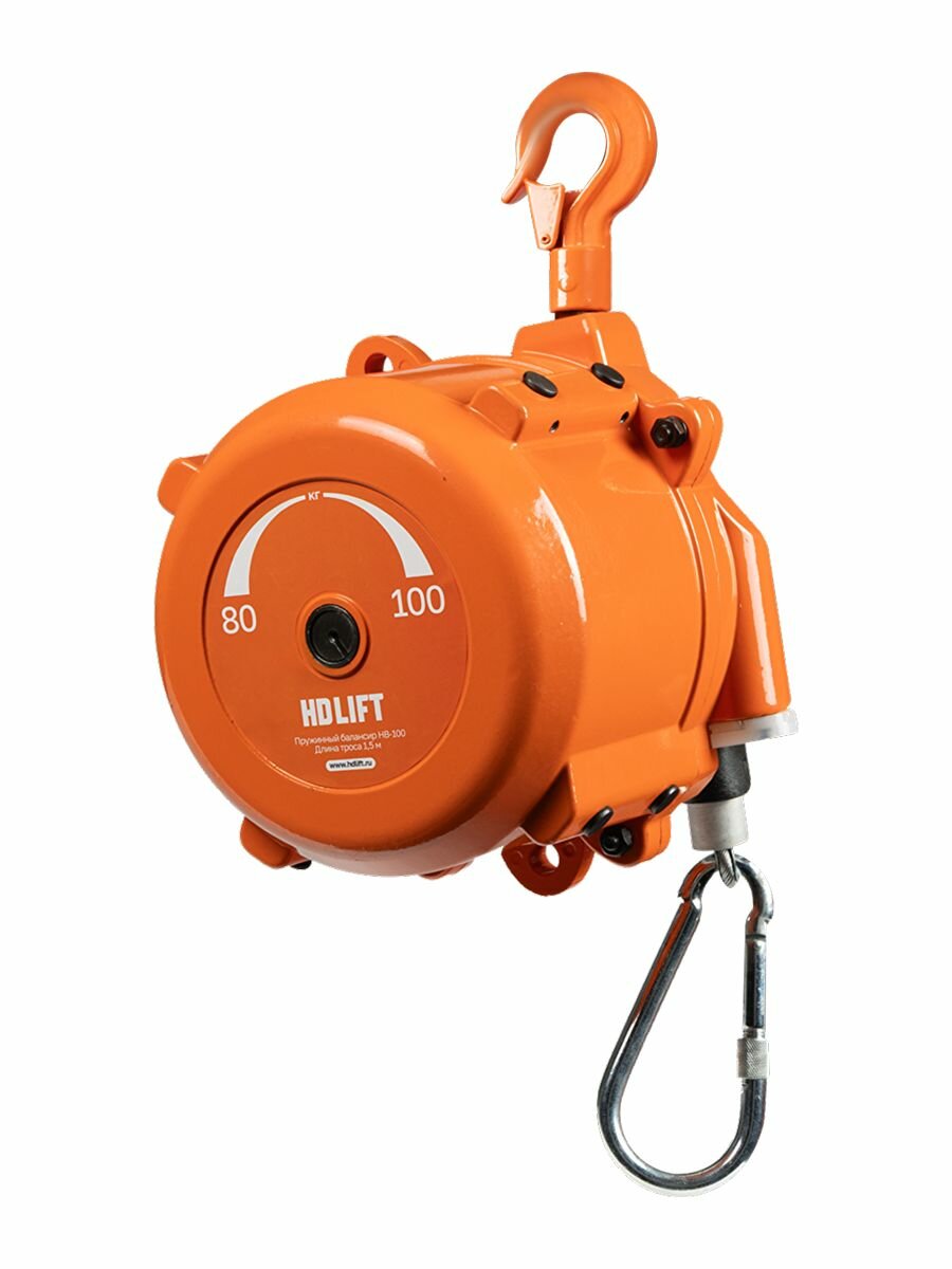 Балансир пружинный HDLift HB-100, нагрузка 80-100 кг, трос 1,5 м