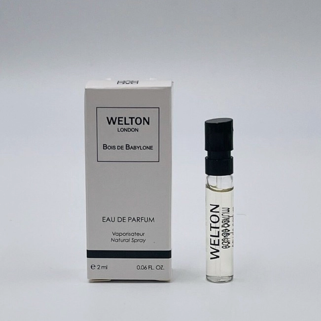 Пробник Welton London Bois De Babylone 2 мл / Велтон Лондон Буа Бебилон для женщин и мужчин