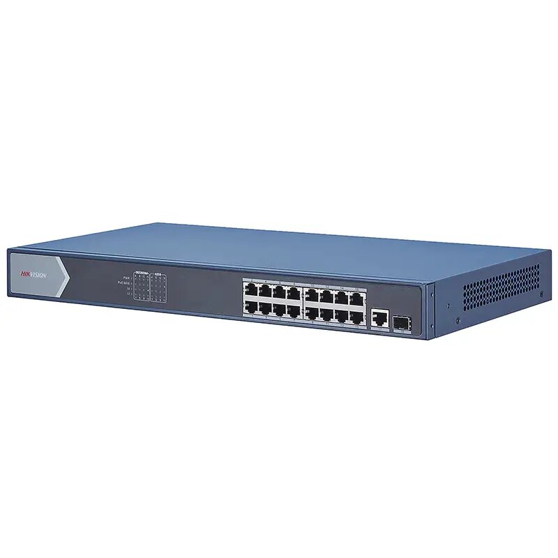 DS-3E0518P-E(B) PoE коммутатор Hikvision