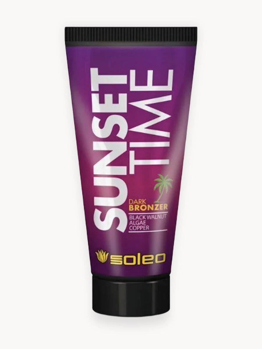 Крем-бронзатор Soleo Sunset Time, для лица, с бронзаторами, 150мл