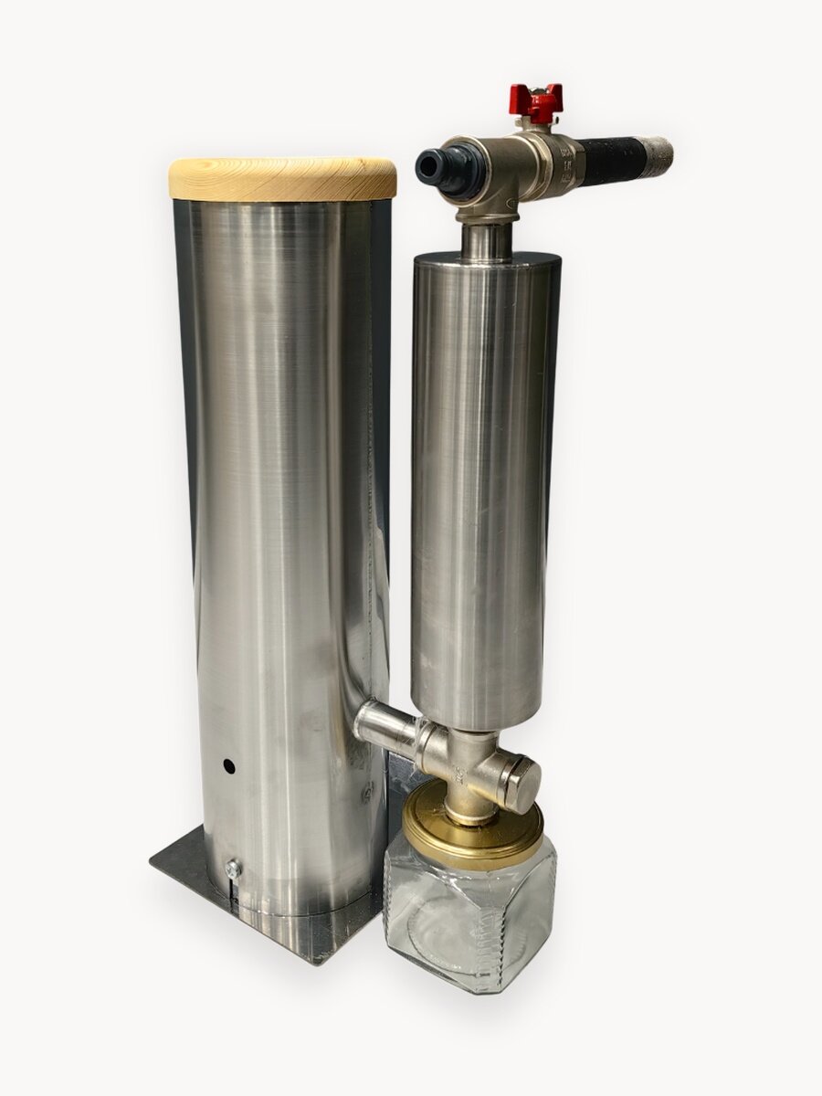 Дымогенератор для копчения "Сибирские коптильни", с охладителем, 6,2л