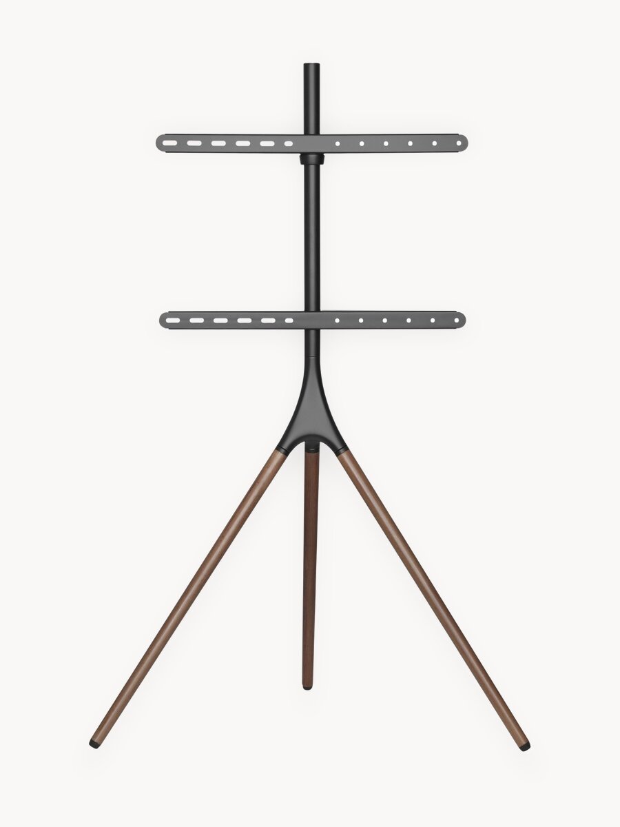 Подставка для телевизора Cactus CS-ST1246BKWN черный/орех 45"-65" макс.32кг напольный