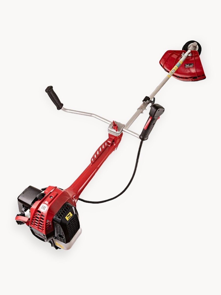 Триммер бензиновый Number One GT560- Pro New Quick Start, Для травы, Садовый, Мощность 2500Вт, 3л/c, Красный