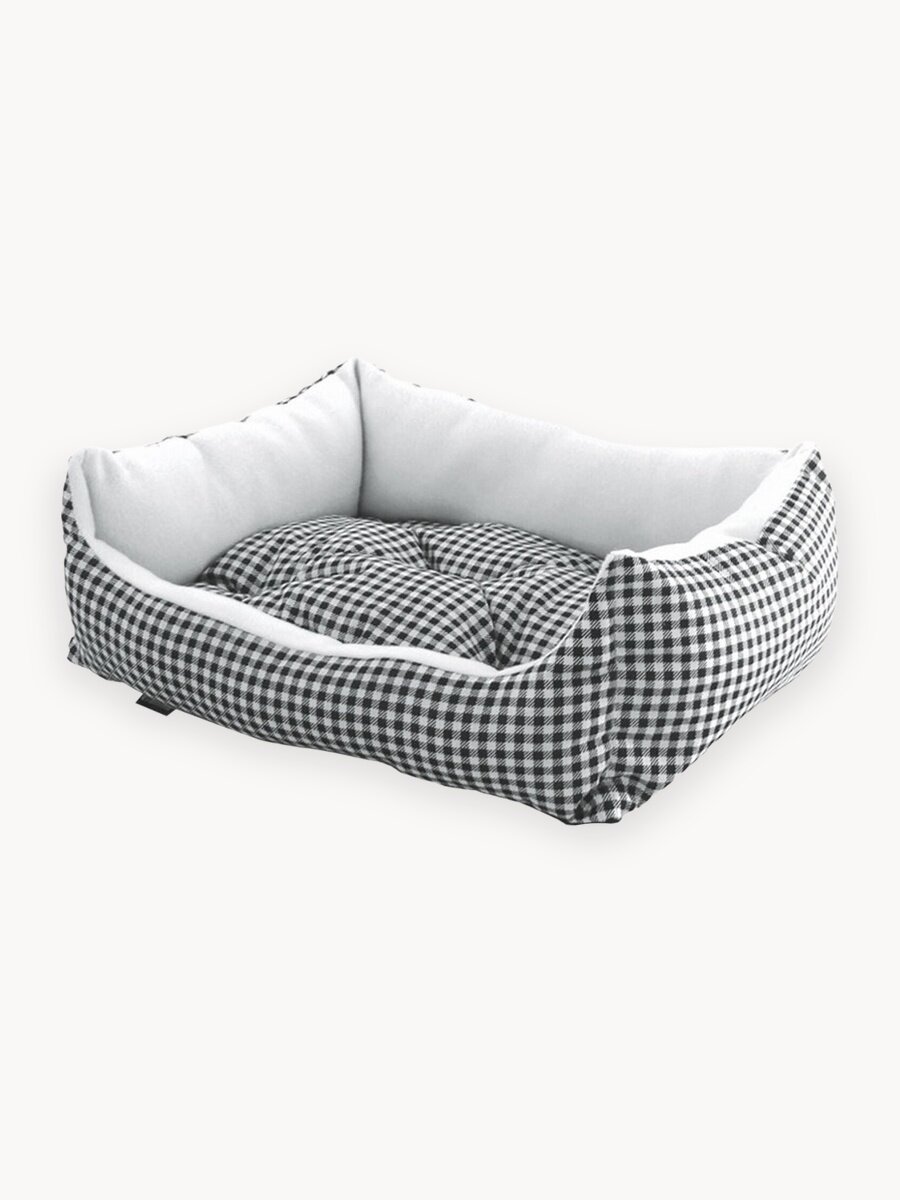 Гамма Лежанка "Кантри" 42 х 40 х 15 см, Черный