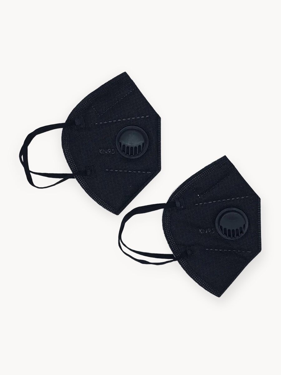 Многоразовая маска | Улучшенный респиратор KN95 Guard Premium с клапаном, 2 шт