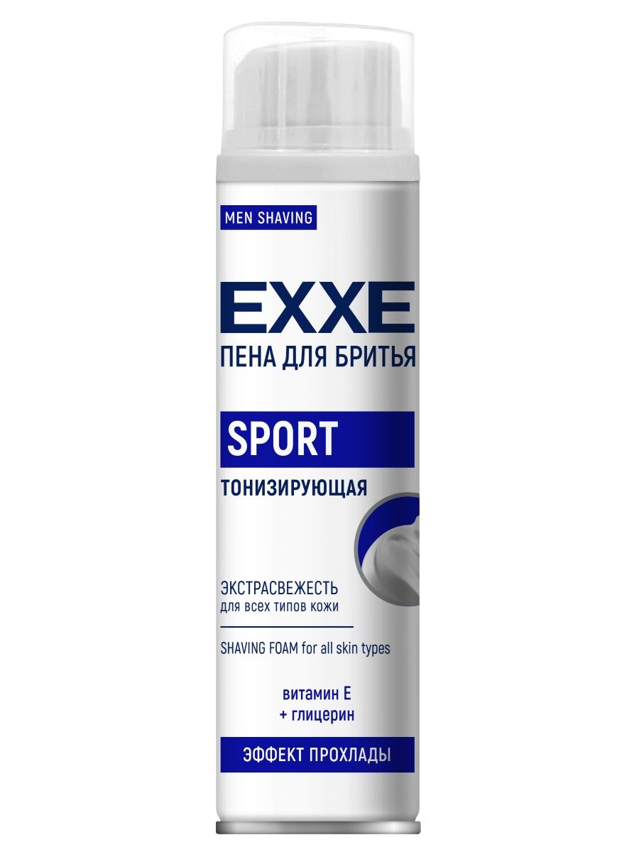EXXE Пена для бритья мужская Sport Energy 200мл
