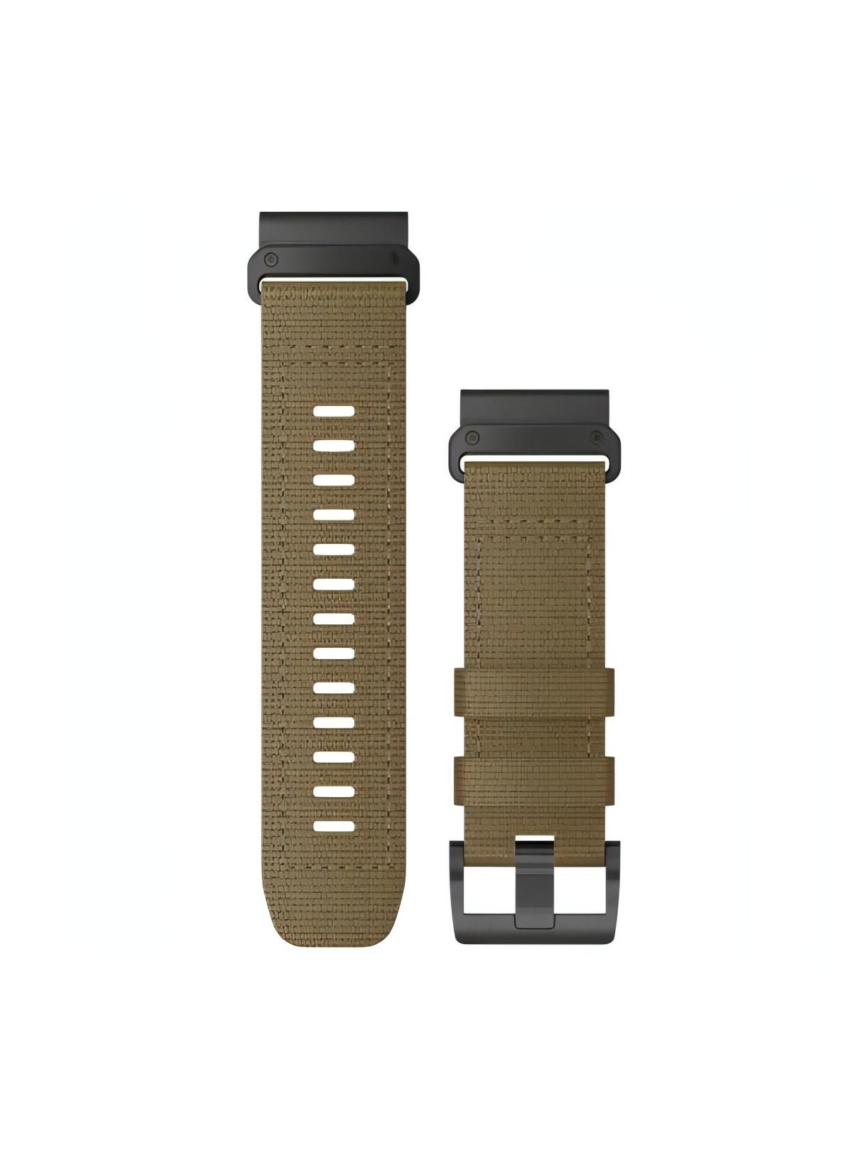 Ремешок для смарт-часов Garmin WATCH BANDS TACTICAL RANGER GREEN NYLON- 26MM 010-13010-10