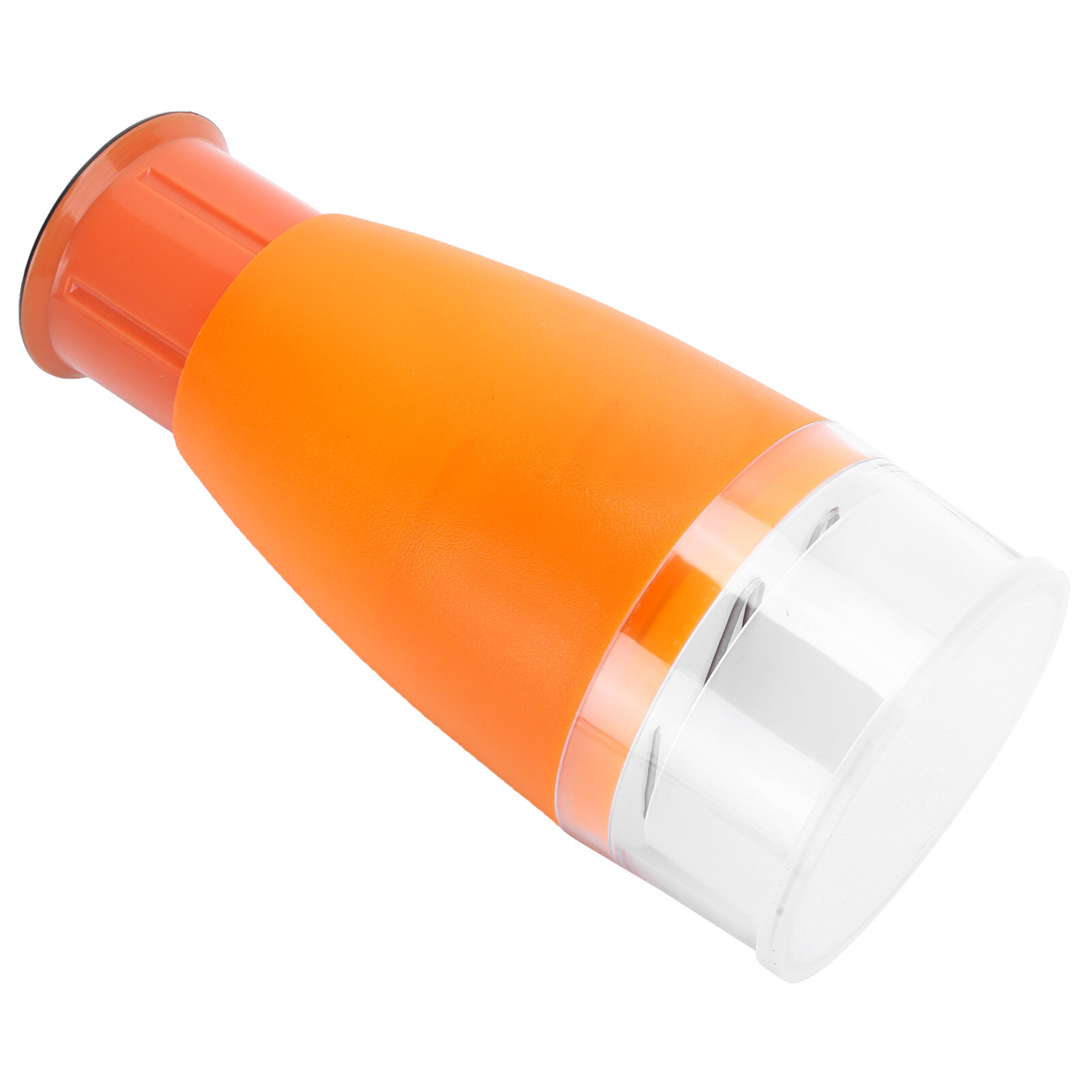 Ручной измельчитель, ручной пресс для чеснока, имбиря, измельчителя чеснока, бытовой с пластиковой коробкой из 2 предметов, оранжевый