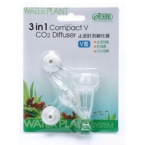 Диффузор ISTA CO2 "3 in 1" компактный V-образный малый S