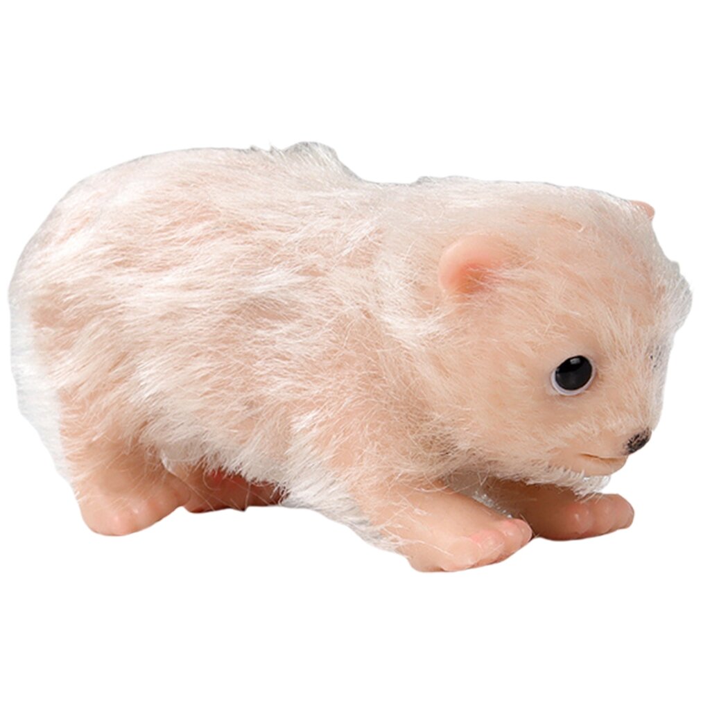 Имитационный Медведь Игрушка Сжимаемый Силиконовый Медведь для Детей Life Like Куклы-Реборны Мягкая Фигурка Животного Игрушка Коллекционный Подарок