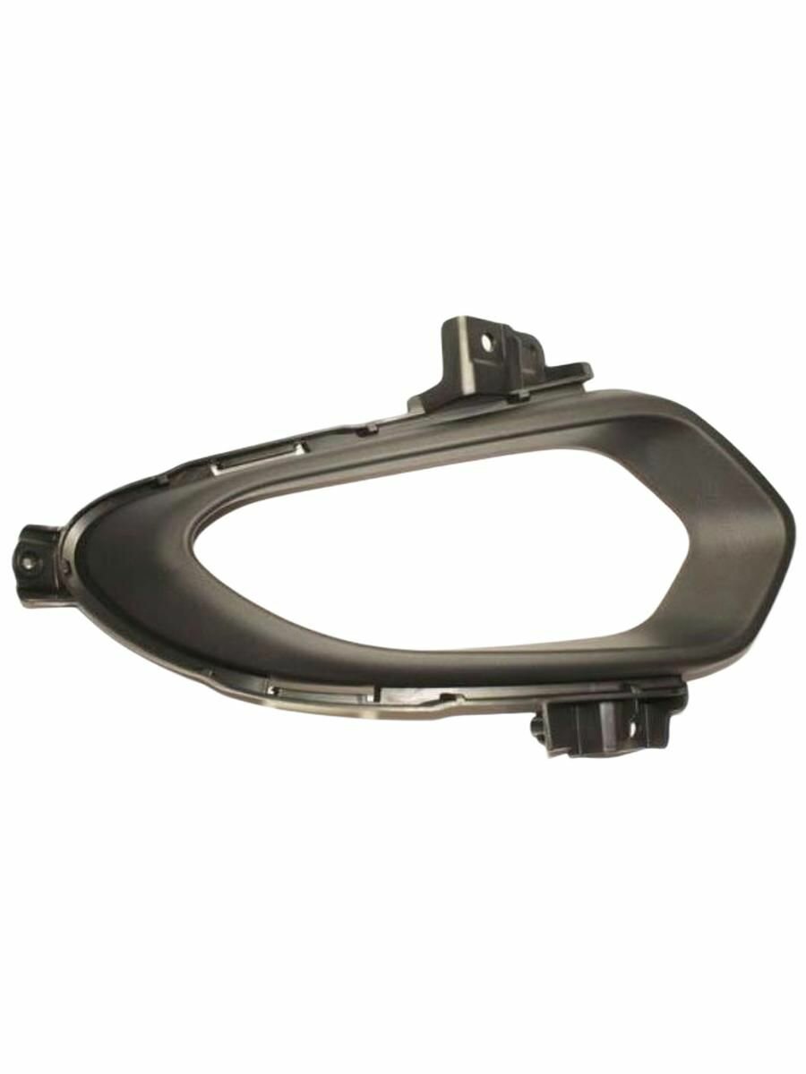 Рамка противотуманной фары AKRADO ARG276093L, для KIA CEED, передняя, левая, чёрная(Слева/ Под две лампы)