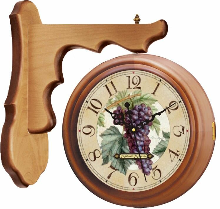 Настенные часы "Михаил Москвин" Диана 5а, натуральное дерево