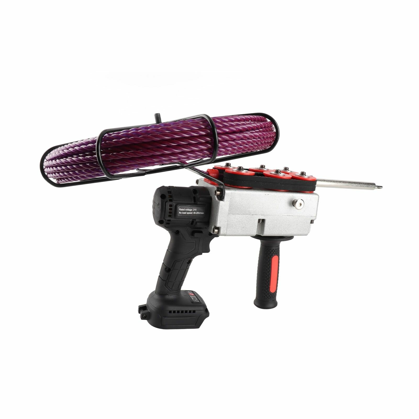 Электрический трубный резак с бесщеточным мотором для BL1830 BL1840 BL1850, скорость нарезки 40м/мин, длина провода 15м