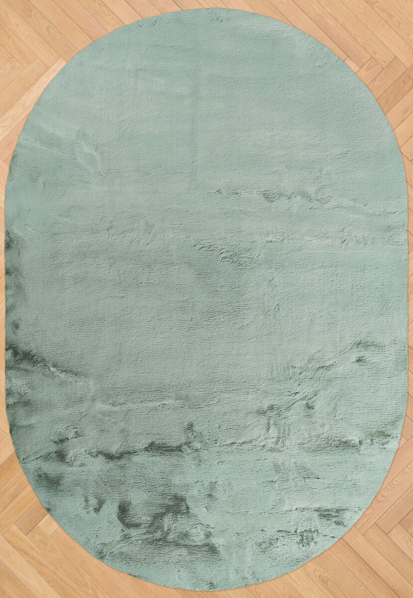 Ковер пушистый 60*110 см Rabbit Rex N15 овал