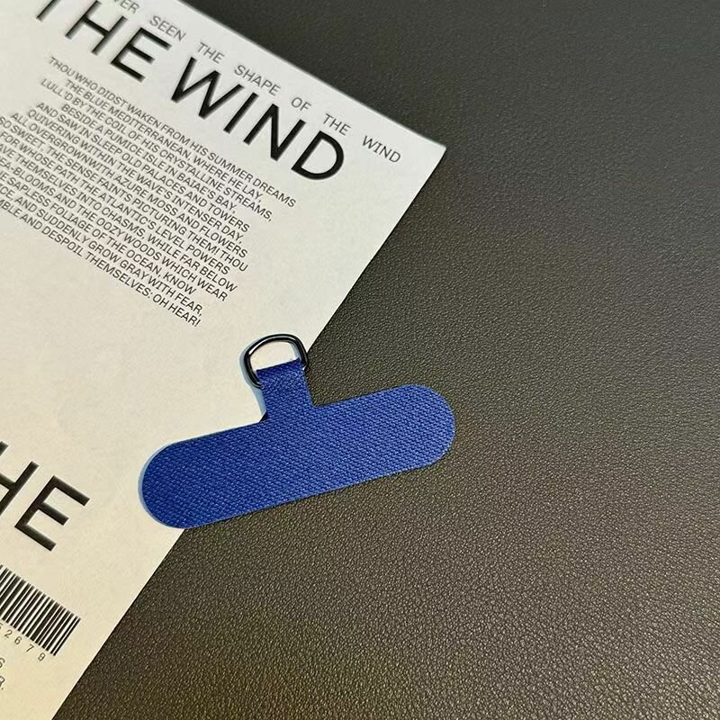 Зажим для шнурка телефона, отверждаемый, темно-синий