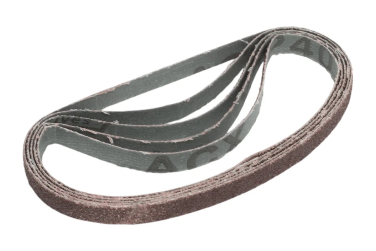 Сегмент-Абразив лента на ткани для электроинструмента 5 шт, 10×330 мм, Р40