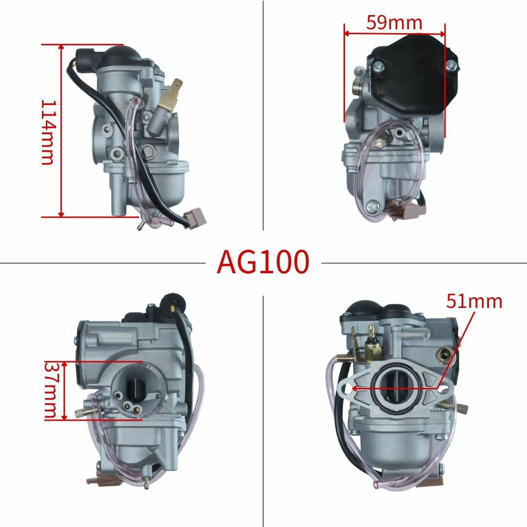 Карбюратор подходит для мотоцикла Suzuki Ag100 Ag50 Ag60 V100 V50 Address50.
