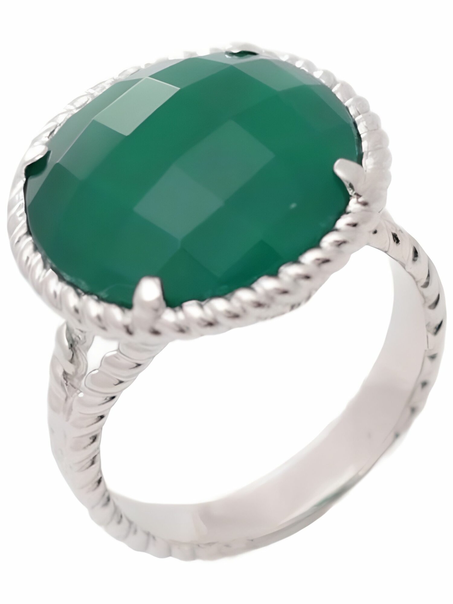 Кольцо тонкое, серебро, 925 проба, родирование