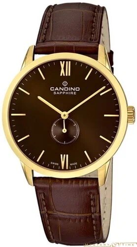 Наручные часы CANDINO Gent Classic Timeless C4471, мужские, нержавеющая сталь, экокожа