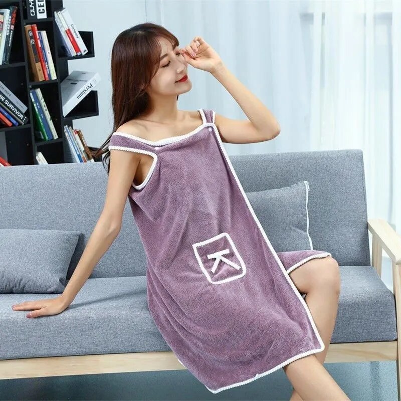 Карманная юбка для ванны из кораллового флиса 150x80 см