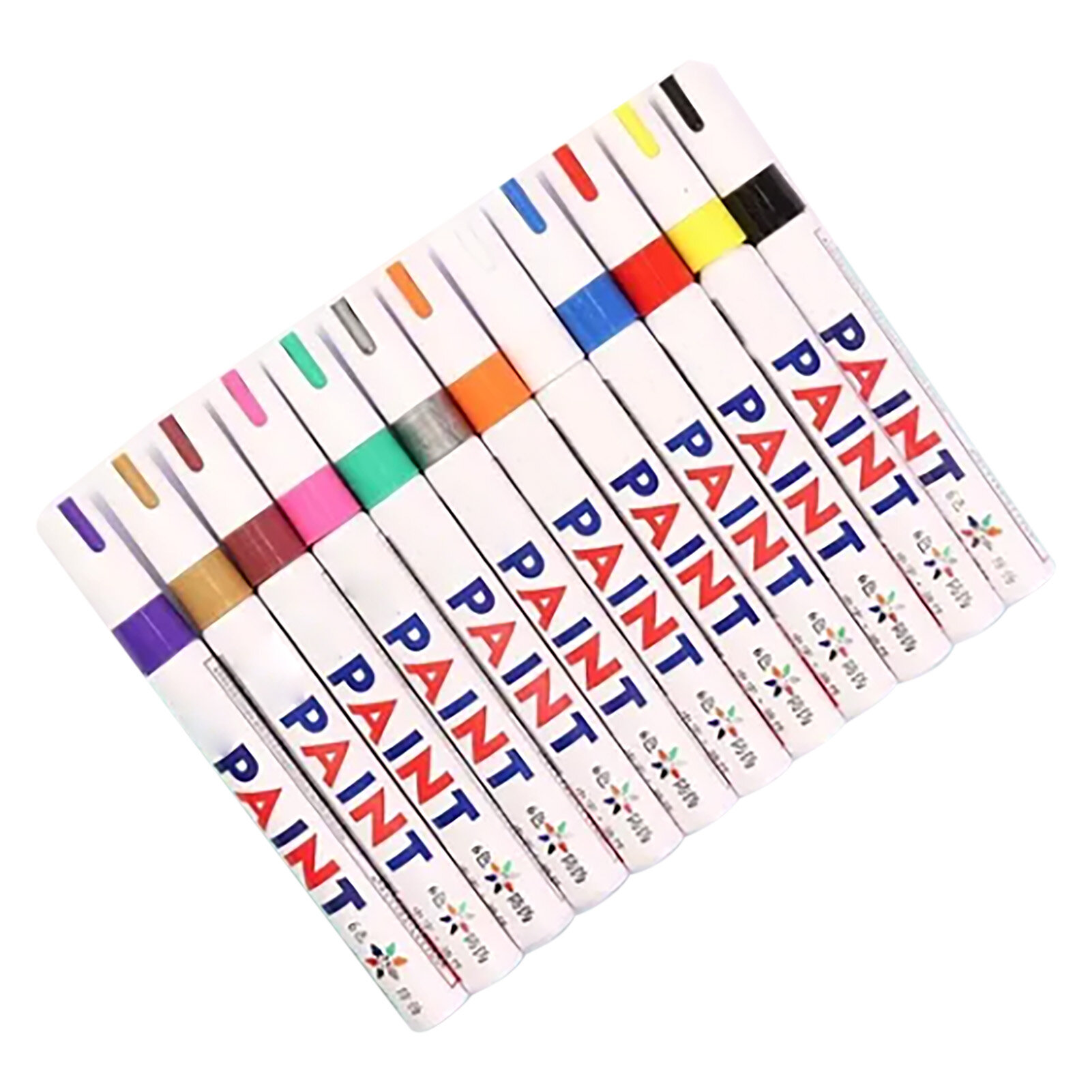 12 шт. маркеры для граффити, разные яркие цвета, водостойкая быстросохнущая краска, маркеры для стекла, дерева, металла