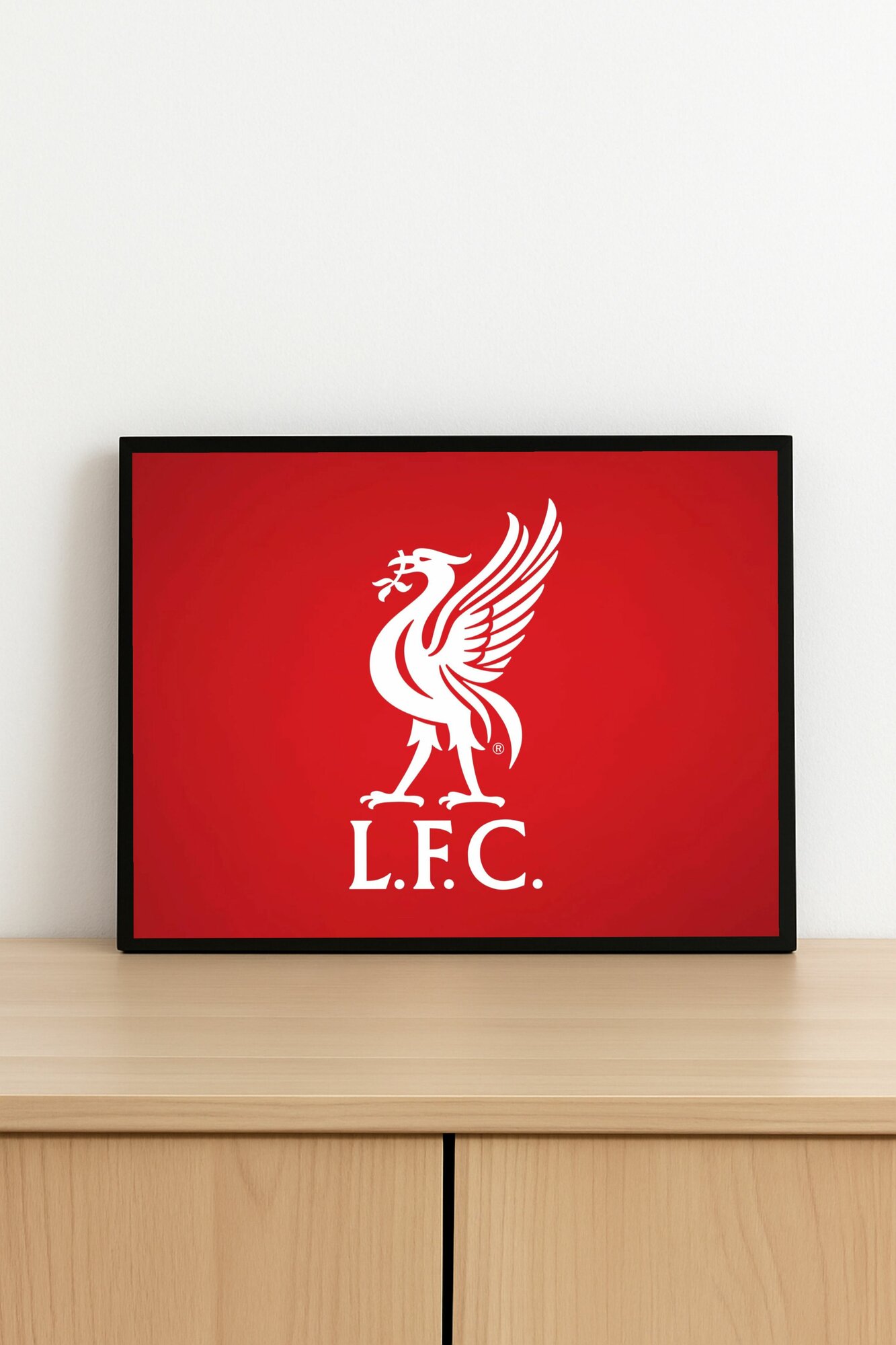 Постер Ливерпуль в Стеклянной Рамке