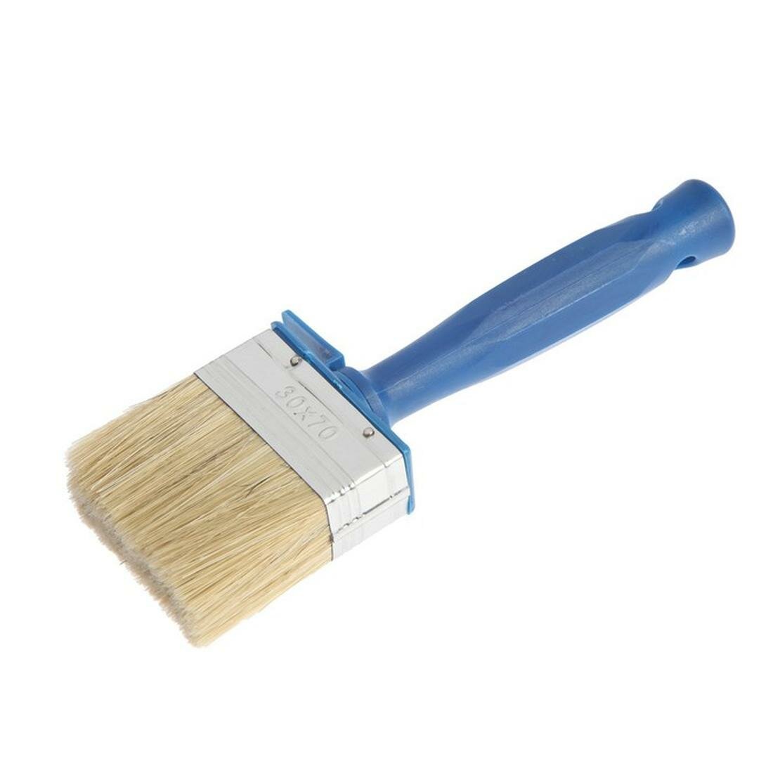 Кисть-макловица тундра, смешанная щетина, пластиковая рукоятка, 30х70 мм