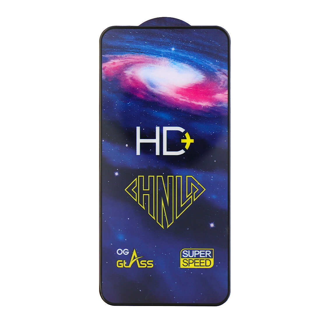 Защитное стекло на Samsung Galaxy S25 Plus/S25 Edge, HD+, черный, X-CASE