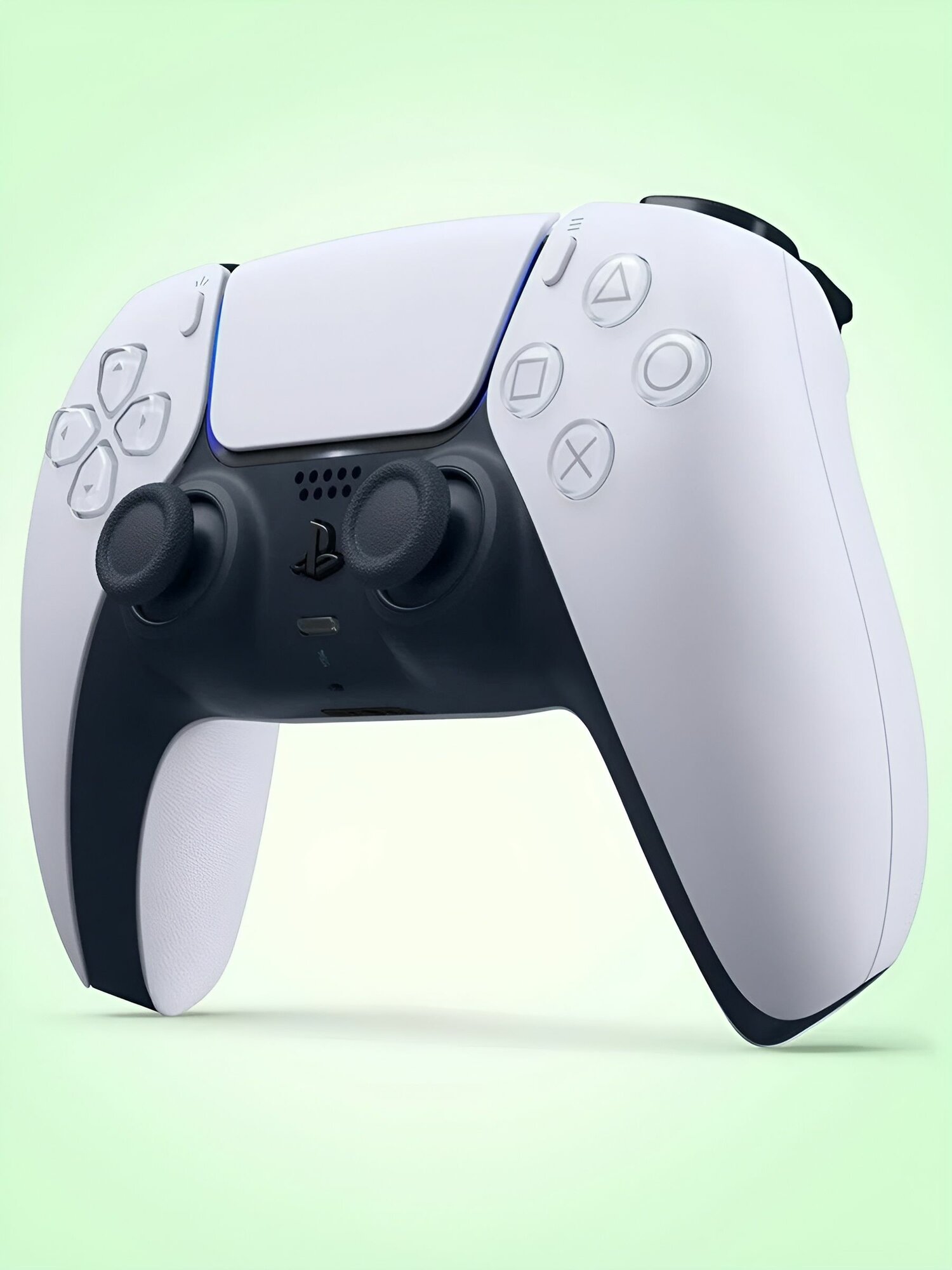 Беспроводной геймпад Sony DualSense для игровой консоли PlayStation 5, Белый (Оригинал)