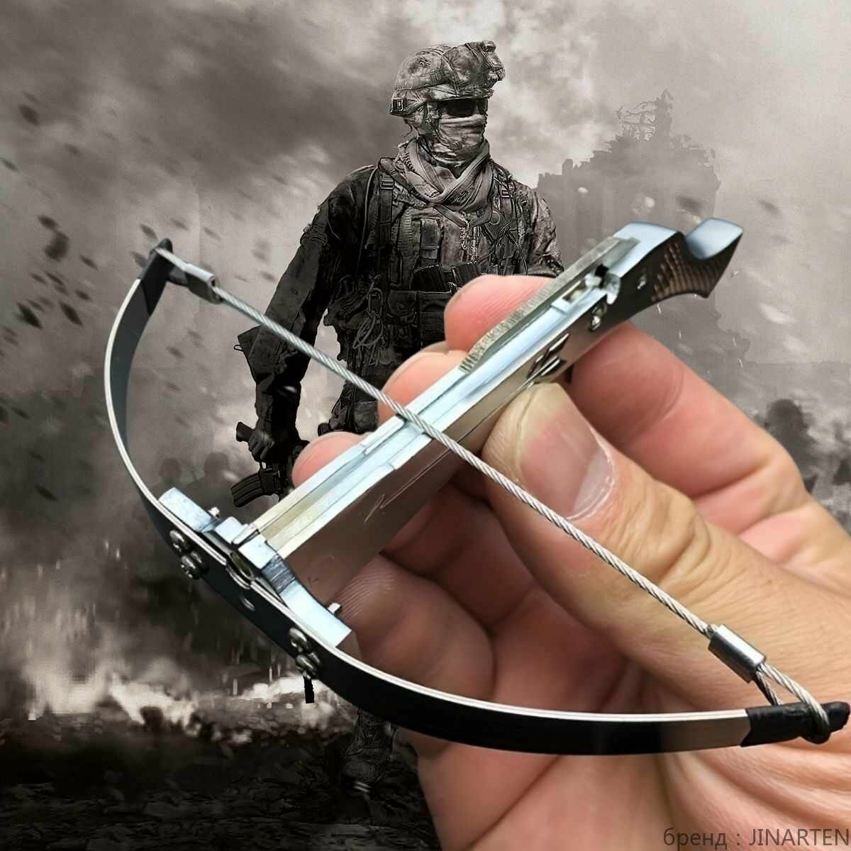 Игрушечный арбалет 1 Упаковка зубочистки сплав сборка