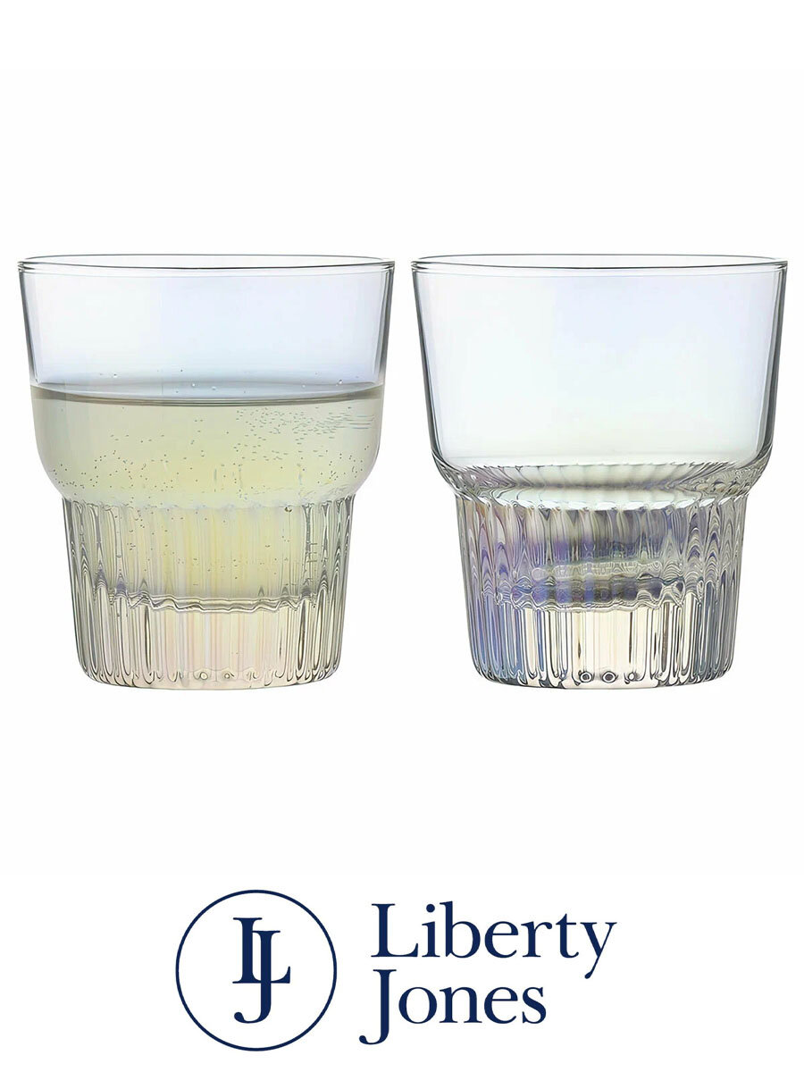 Набор стаканов Liberty Jones Feast 175 мл, 2 шт, выдувное стекло