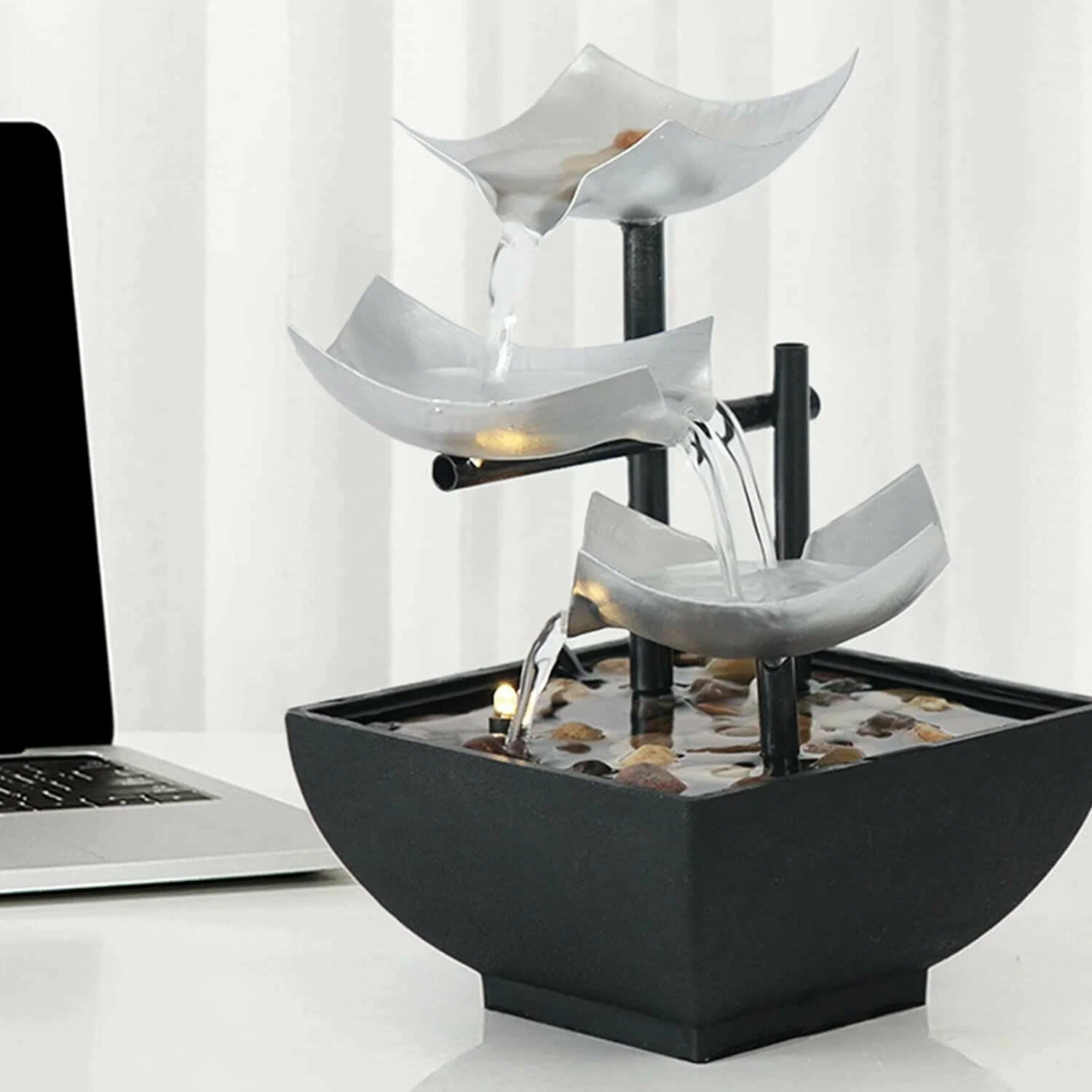 Фонтан для домаУкрашения по фэн-шуй, для рабочего стола, подарки для новых домов