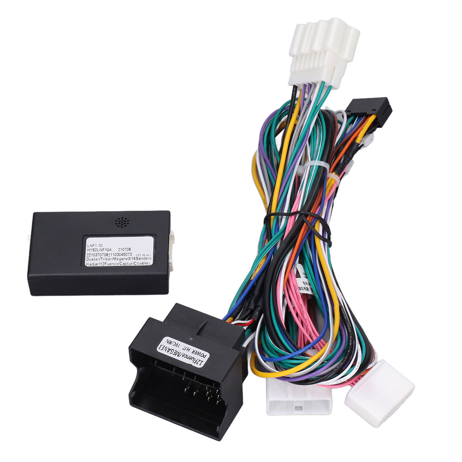 16-pin ISO провода для магнитолы с CANBUS для Megane 3 2011-2014