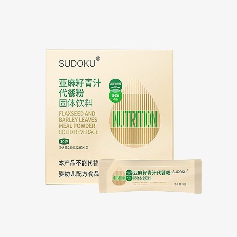 SUDOKU Порошок из семян льна и листьев ячменя , 25 г*10 пакетов