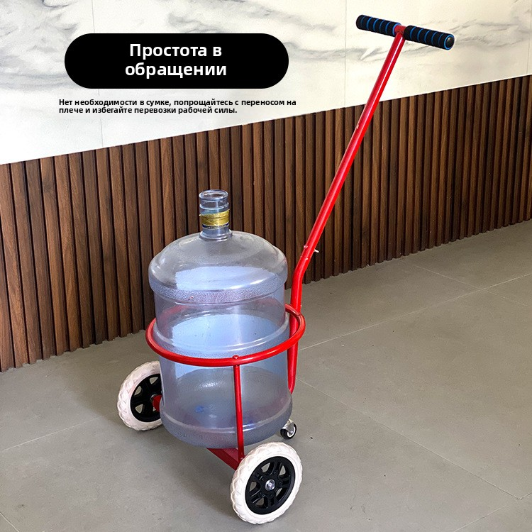 Бытовая водозаборная тележка переносная водяная вода всадник мусоровоз грязная водяная тележка сельская грязная вода