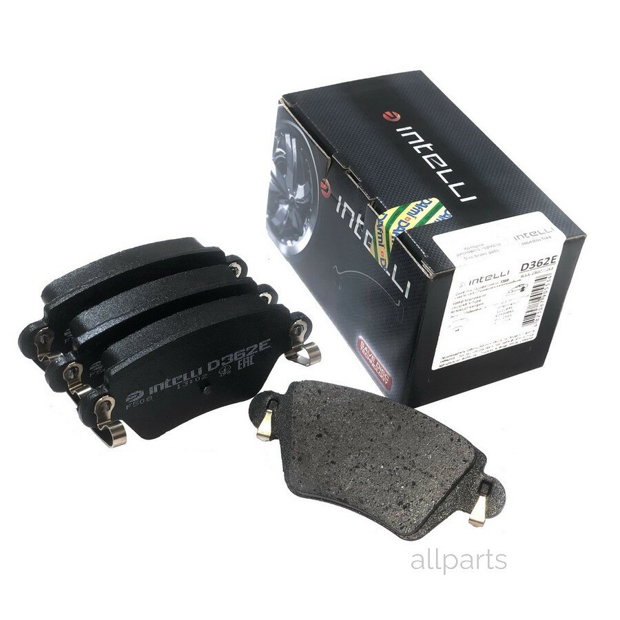 DAFMI D362E Колодка торм. задн D362E "INTELLI" к-т FORD Mondeo III/JAGUAR/RENAULT Kangoo/Express