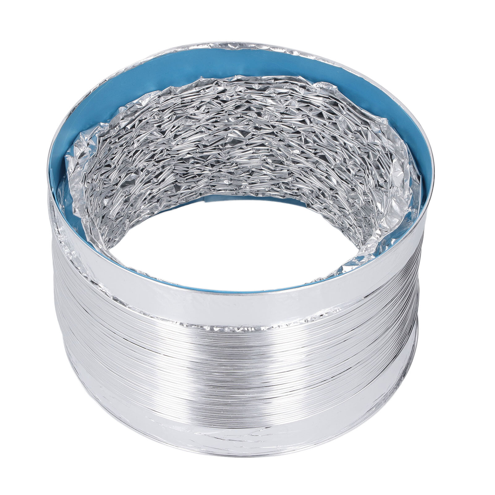 Воздуховод из алюминиевой фольги, диаметр 7 дюймов, длина 6,56 фута, утолщенный ПВХ-шланг для вентиляции сушилки.