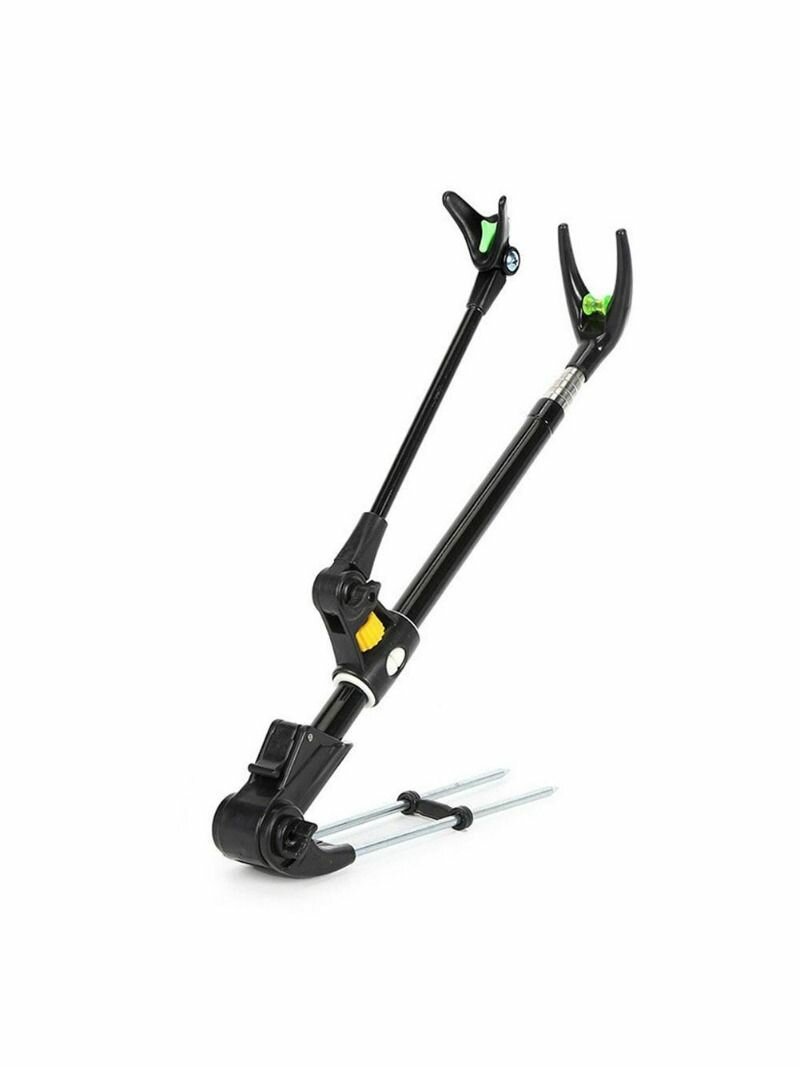 Подставка телескопическая для удочки удилищ спиннинга 210см Кронштейн заземляющего штекера рыболовного ящика