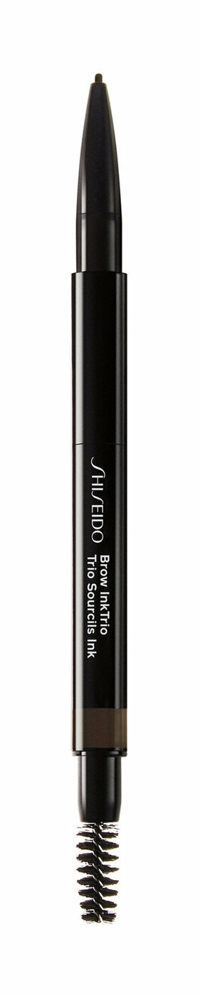 SHISEIDO InkTrio Карандаш для бровей моделирующий 3 в 1, 0,06 г 0,25 г, 04 Ebony