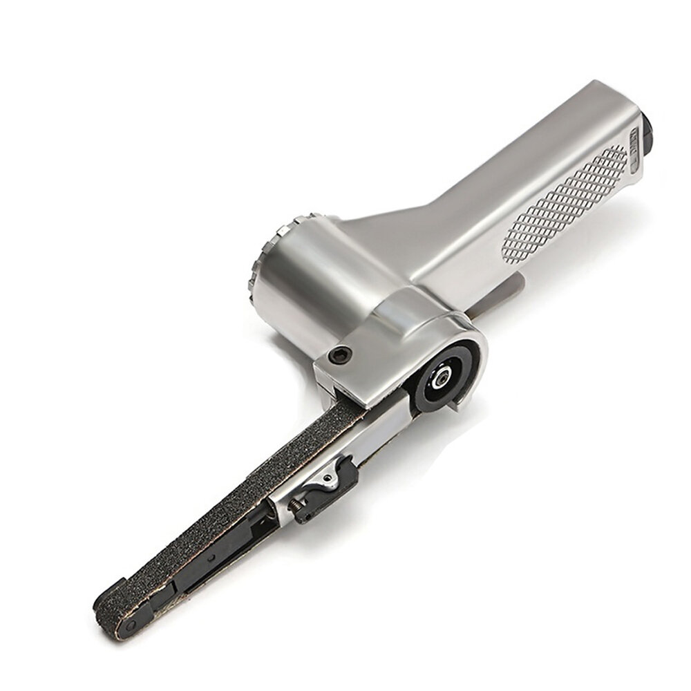 Ленточная шлифовальная машина пневматическая, Машина с кольцевым приводом 3/8", в комплекте с полосами для шлифовки.